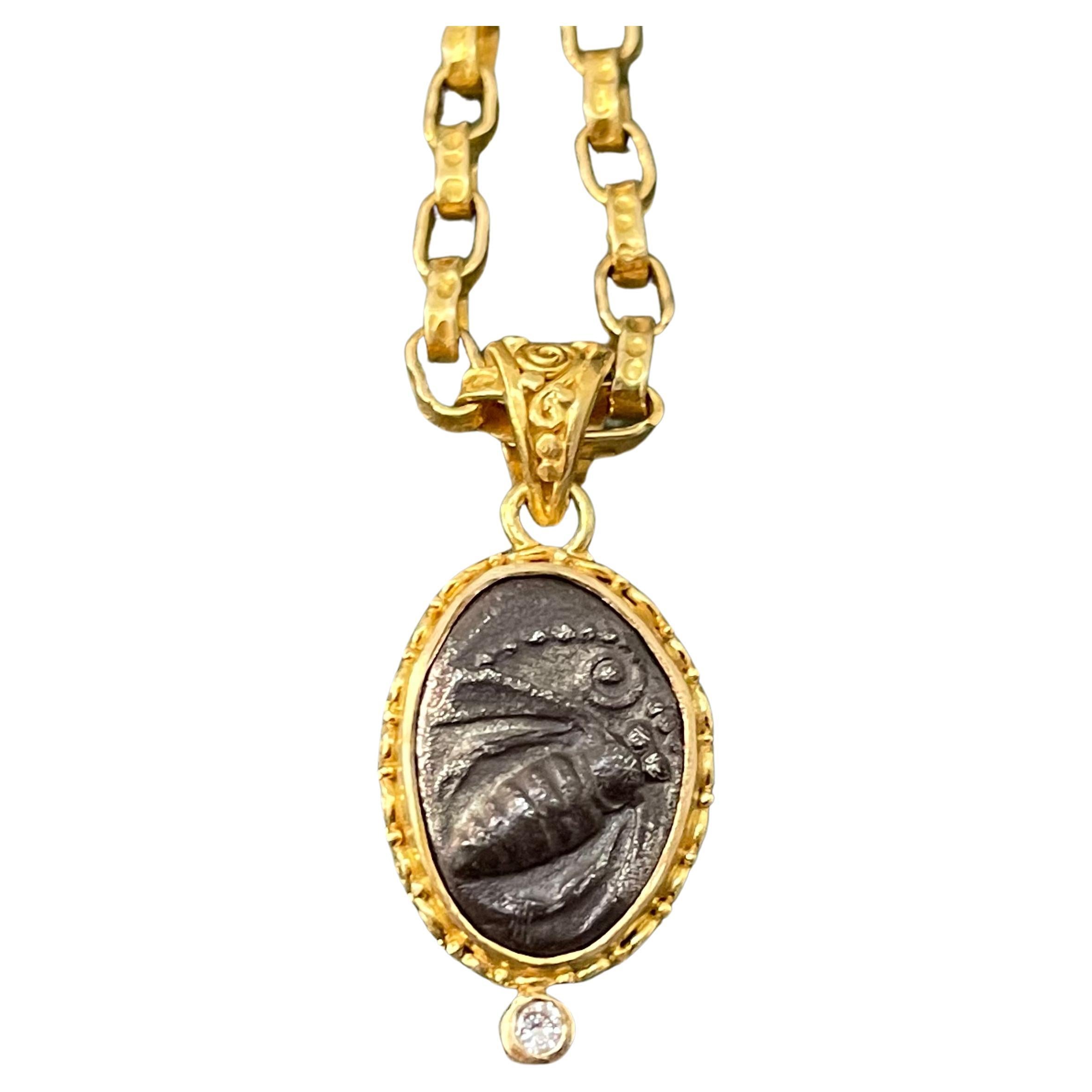 Late 19th Century Large Engraved Gold Locket at 1stDibs