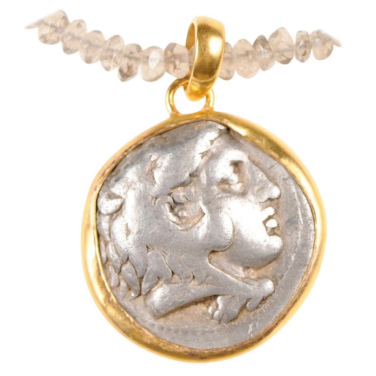 Ancient Greek Silver Tetradrachm Coin from Syracuse Sicily, 450 BC at ...