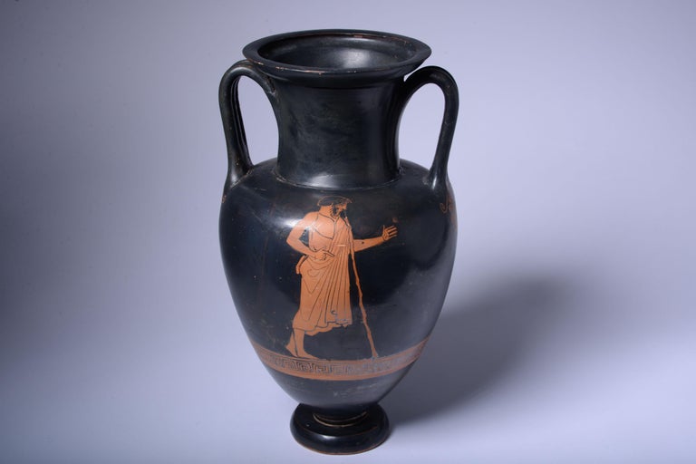 Ancient Greek Amphora of Odysseus and Argos For Sale at 1stDibs
