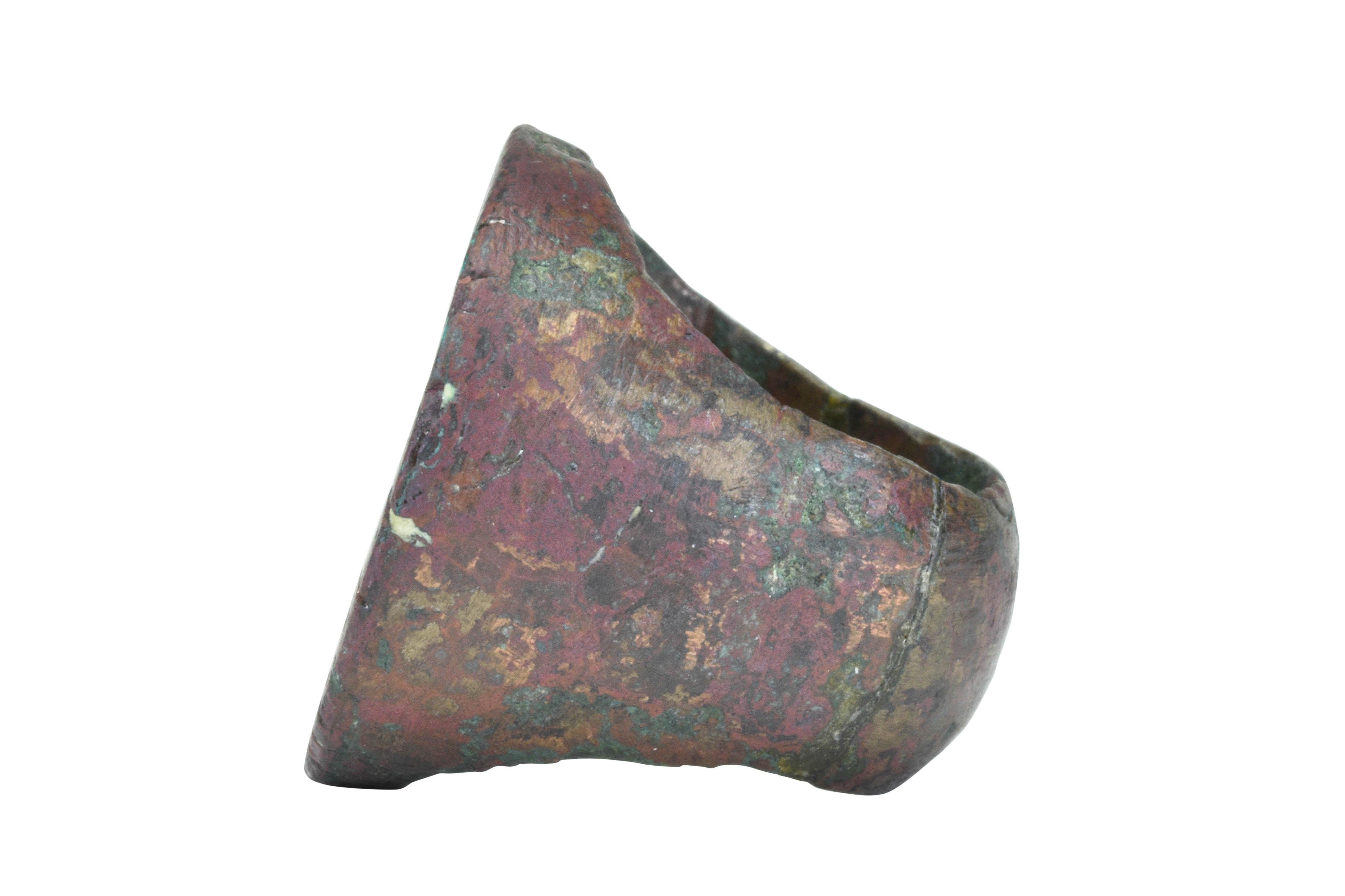 Ancient Hellenistic Bronze Signet Ring with Berenice II of Egypt at ...