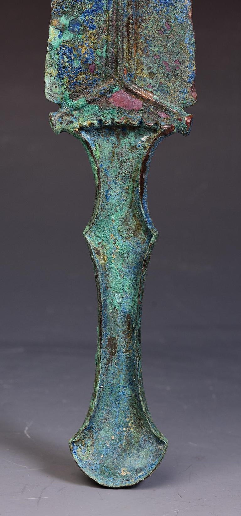 Ancient Luristan Bronze Short Sword / Knife / Early Iron Age Weapon For ...