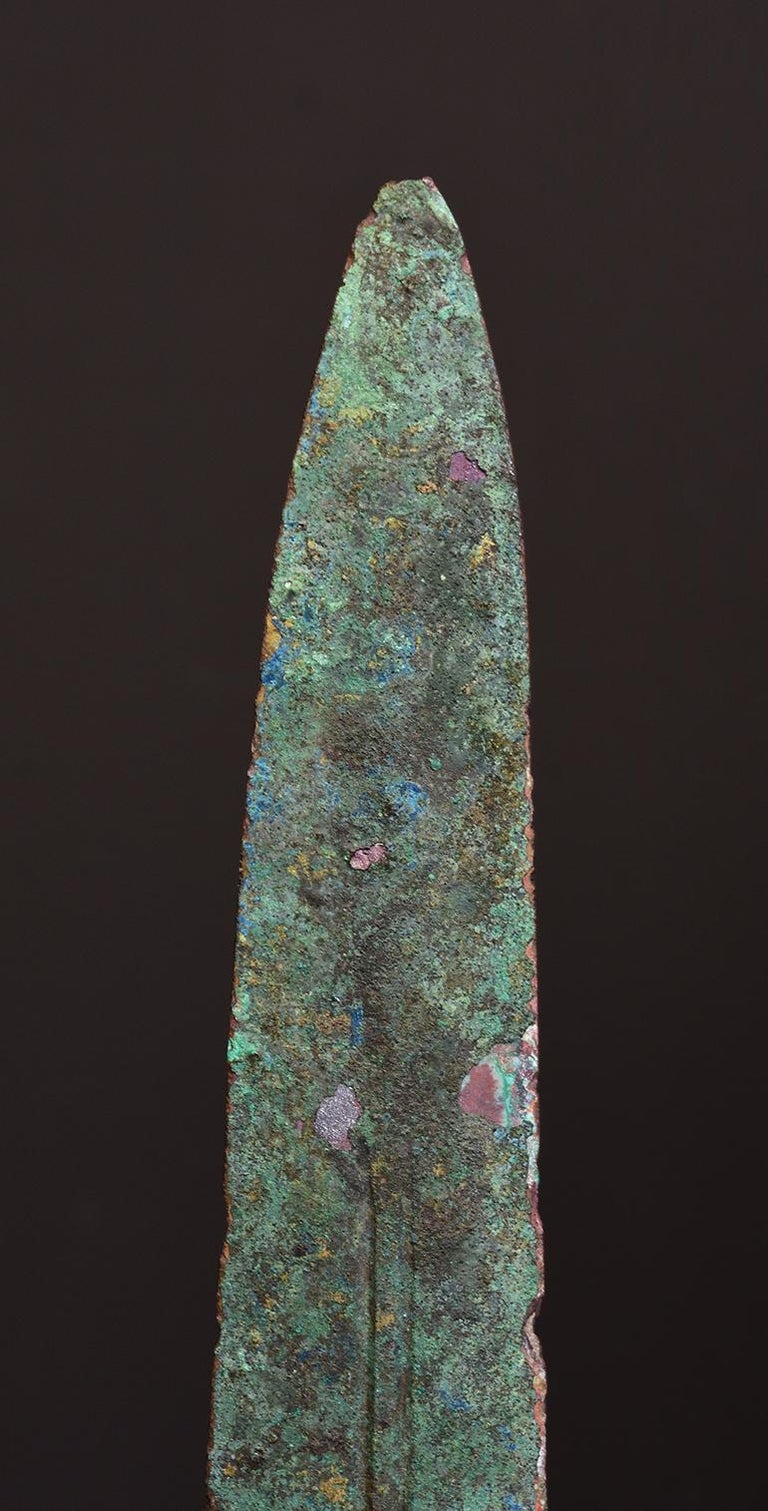 Ancient Luristan Bronze Short Sword / Knife / Early Iron Age Weapon For ...