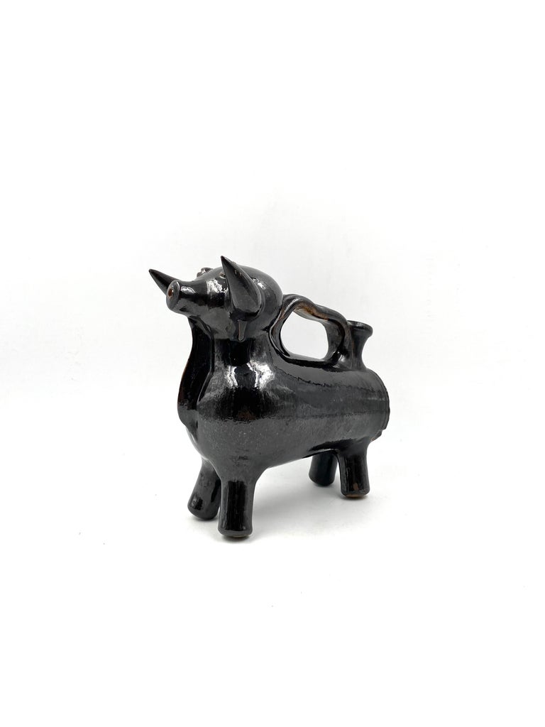 Ancient Mediterranean Style Bull Shaped Jug Sculpture, France, 1960s ...