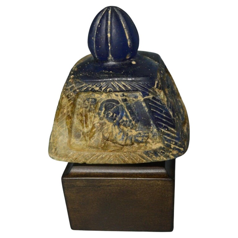 Ancient Middle Eastern Byzantine Rock Crystal Finial Circa 8-11 C AD ...