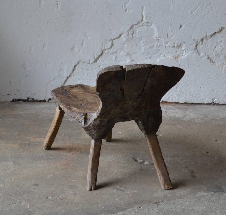 Ancient Monastery Wabi-Sabi Meditation Chair For Sale at 1stDibs