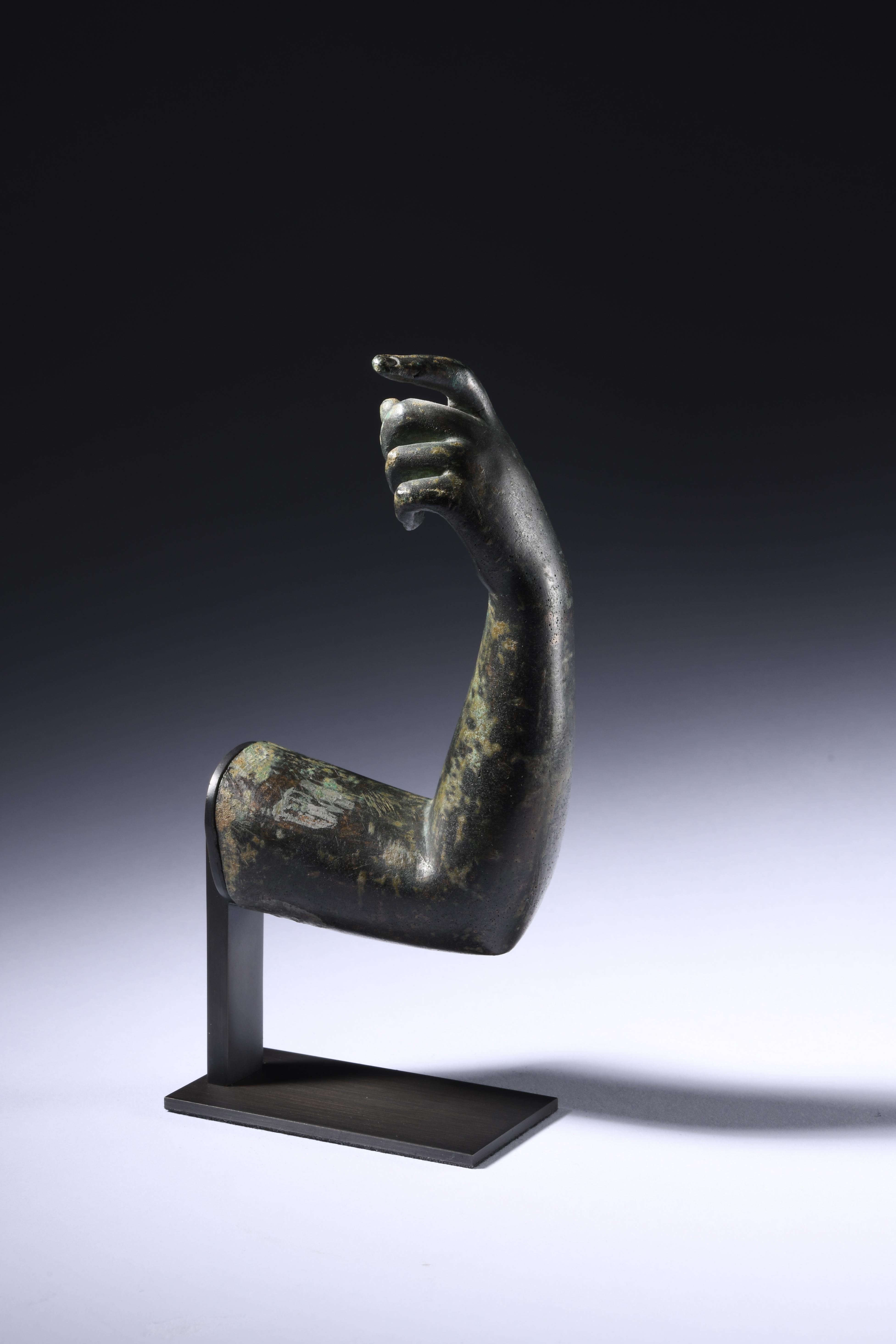 Ancient Roman Bronze Arm of Dionysos For Sale at 1stDibs