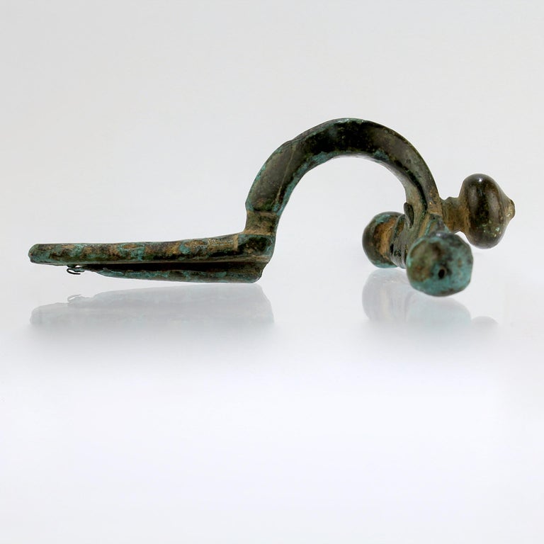 Ancient Roman Bronze Crossbow Fibula or Toga Pin For Sale at 1stDibs ...