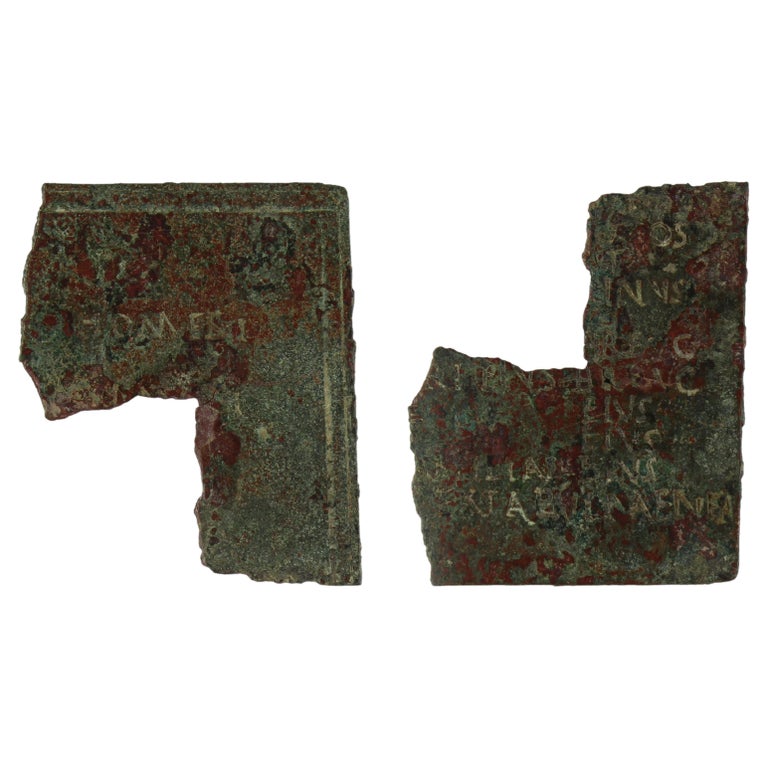 Roman Bronze Military Diploma 'Fragment' Awarded to an Auxiliary ...