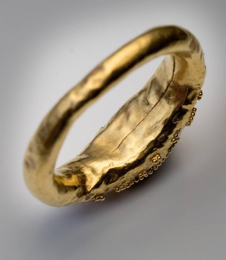 Ancient Roman Garnet Intaglio Gold Ring For Sale at 1stDibs | ancient ...