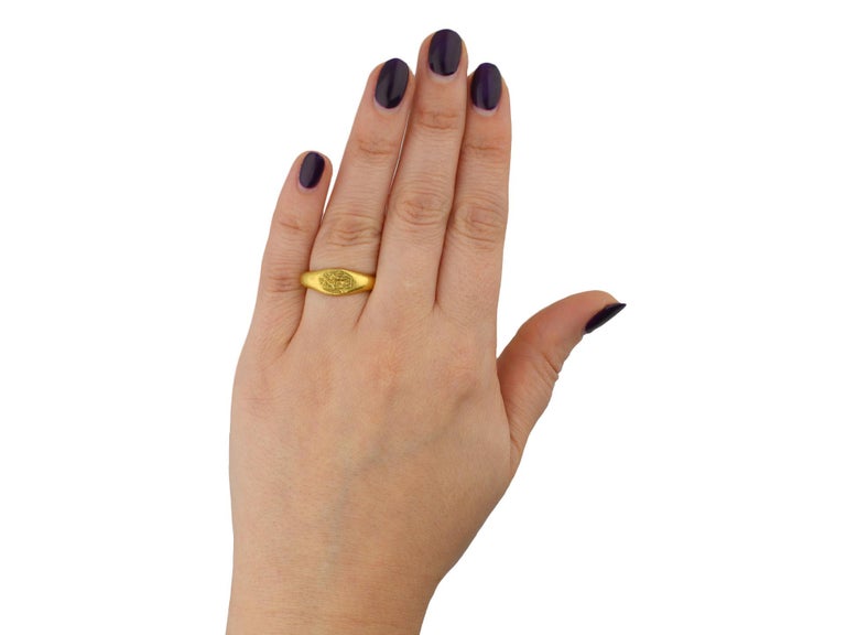 Ancient Roman Signet Ring, 2nd-3rd Century AD at 1stDibs | ancient ...