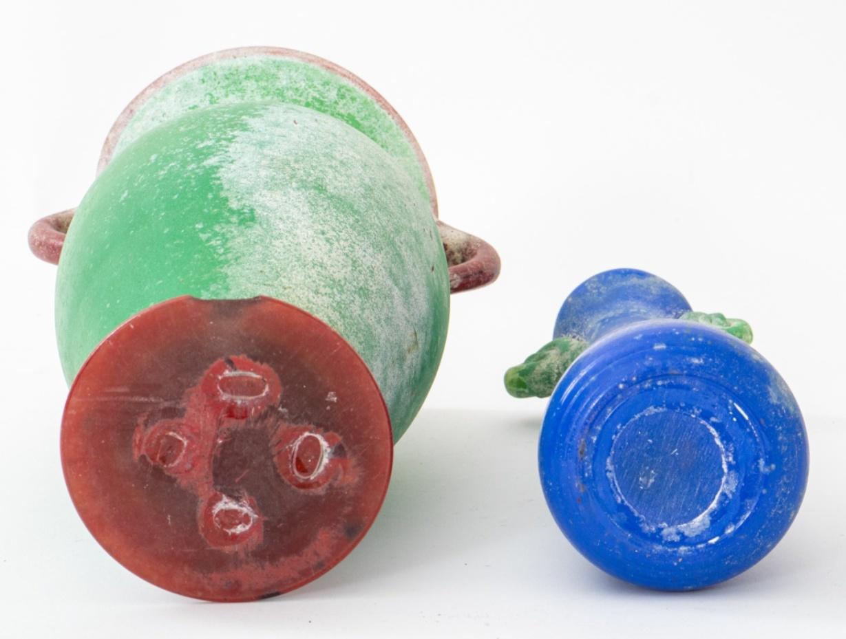 Ancient Roman Style Vitreous Color Glass Vase, 2 For Sale at 1stDibs ...