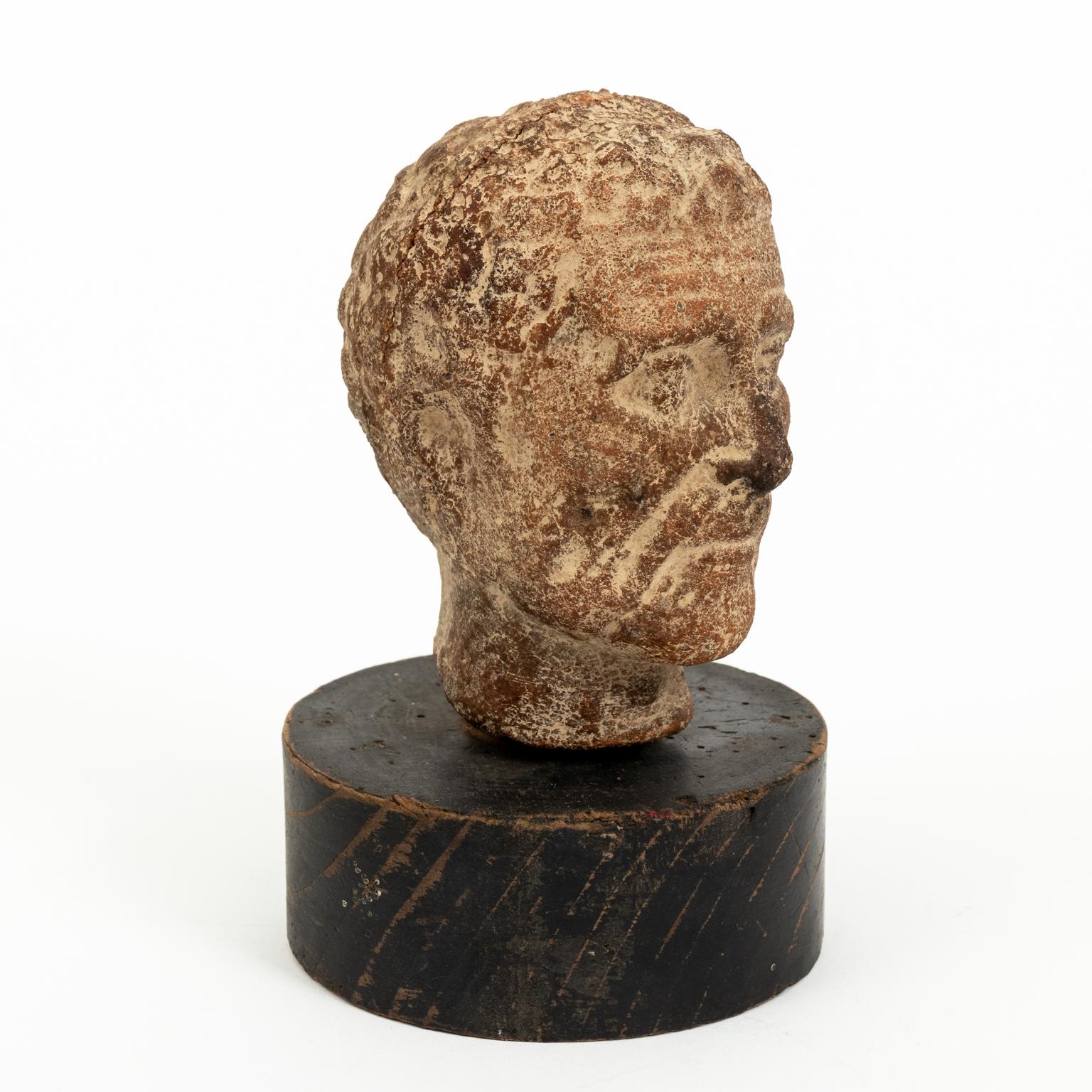 Ancient Roman Terra Cotta Head at 1stDibs | roman cotta