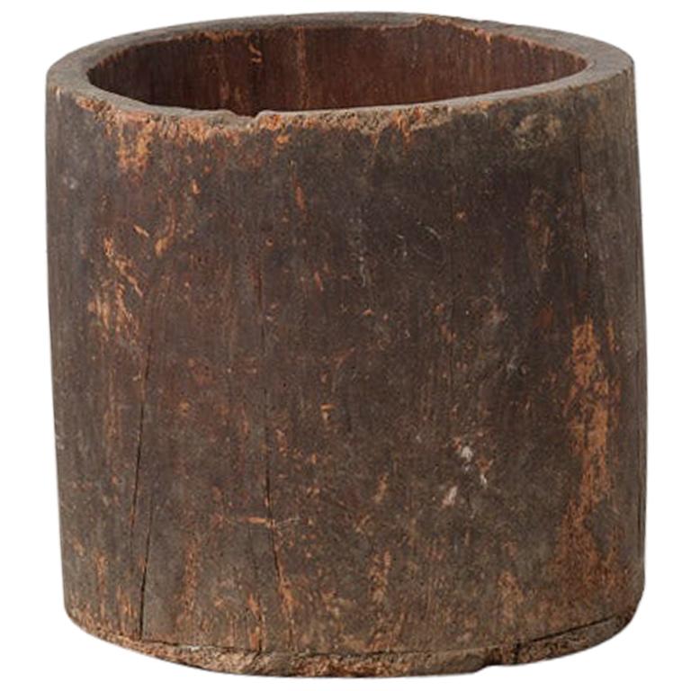 Ancient Rustic Wooden Planter, Catalonia, 1700s at 1stDibs
