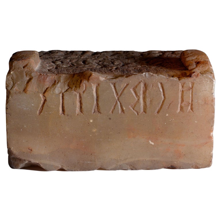 Ancient South Arabian Alabaster Inscription For Sale at 1stDibs