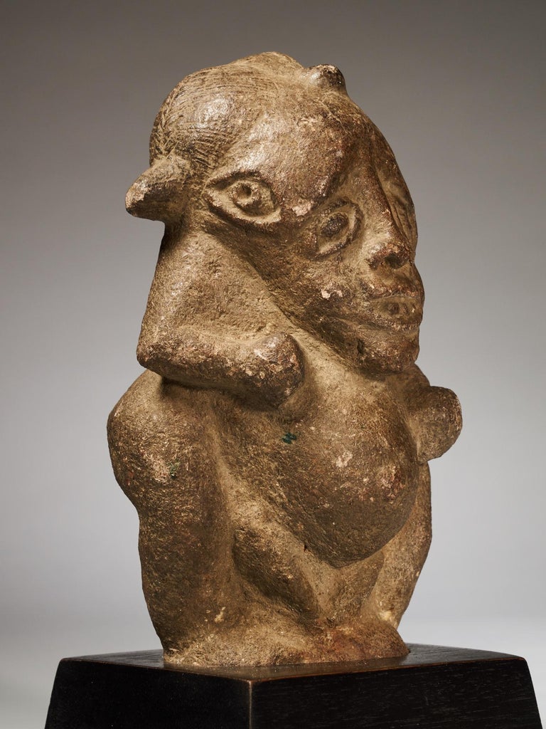 Ancient Stone Statue, West Africa possibly Sierra Leone For Sale at 1stDibs