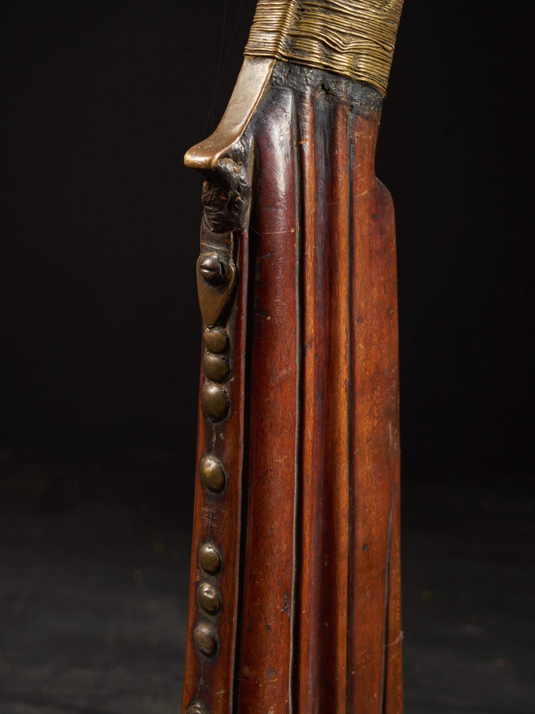 Ancient Trade Riffle Used by the Chokwe People in Angola For Sale at ...