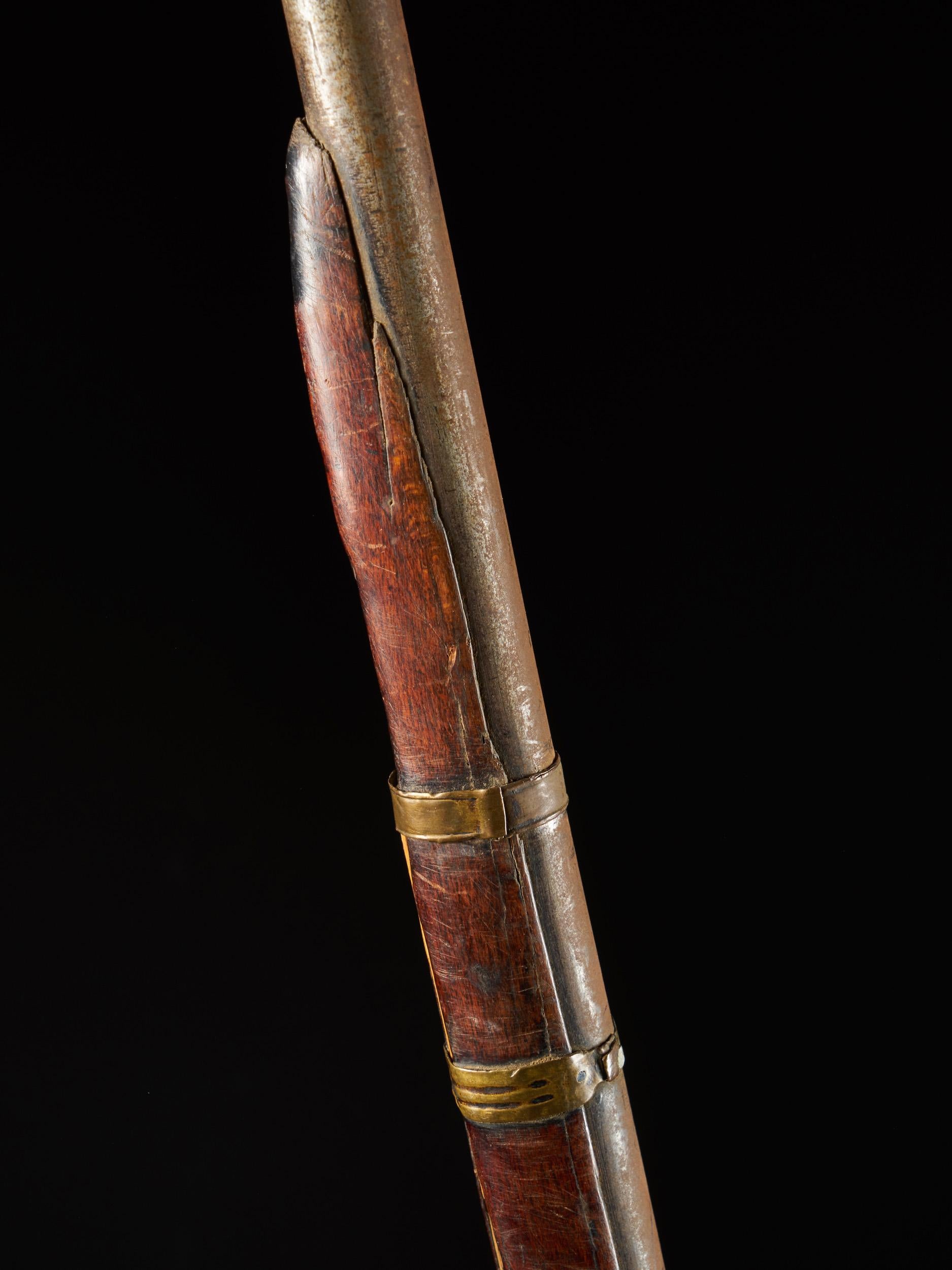 Ancient Trade Riffle Used by the Chokwe People in Angola For Sale at ...