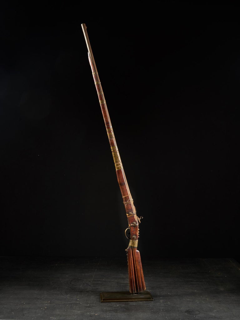 Ancient Trade Riffle Used by the Chokwe People in Angola For Sale at ...