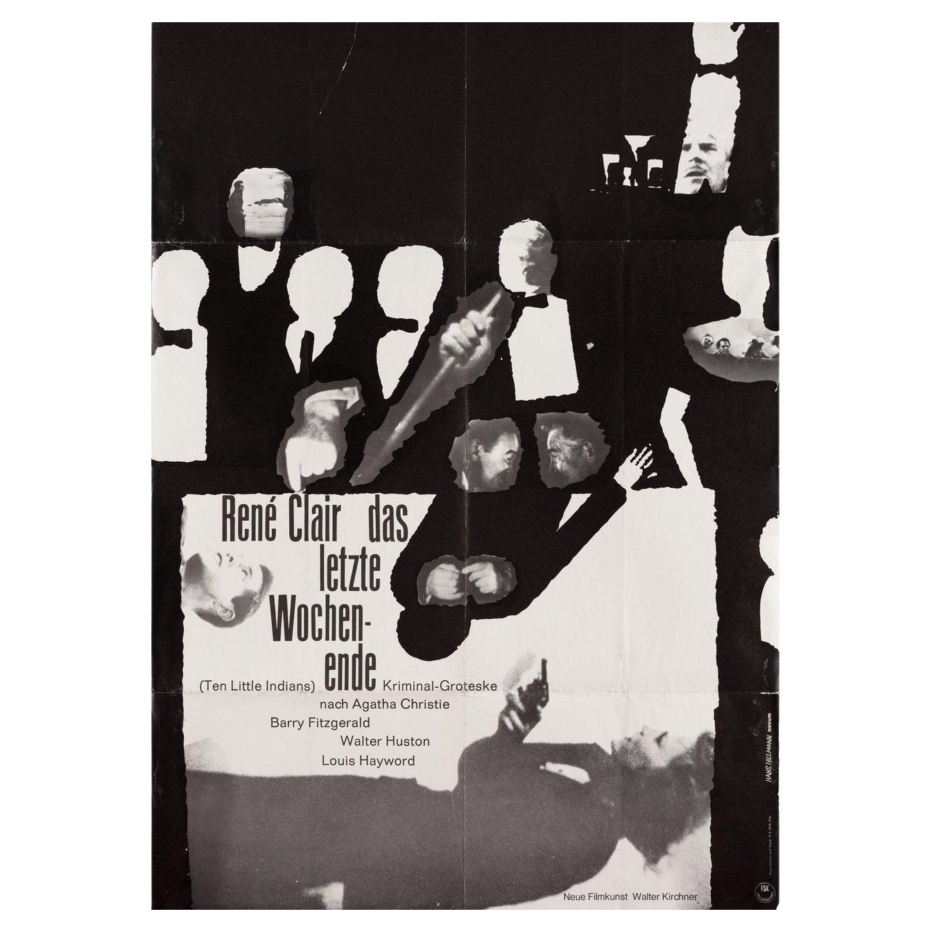 Affiche A1 allemande du film Othello R, années 1960 En vente sur 1stDibs