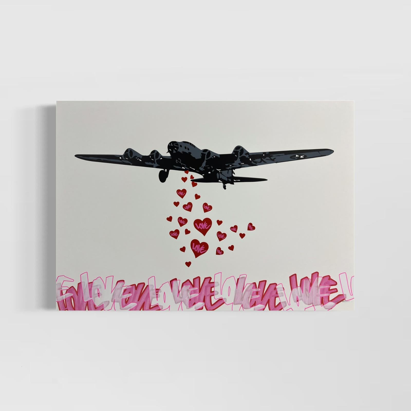 And Wot - Spread the Love Hand Finished Print at 1stDibs