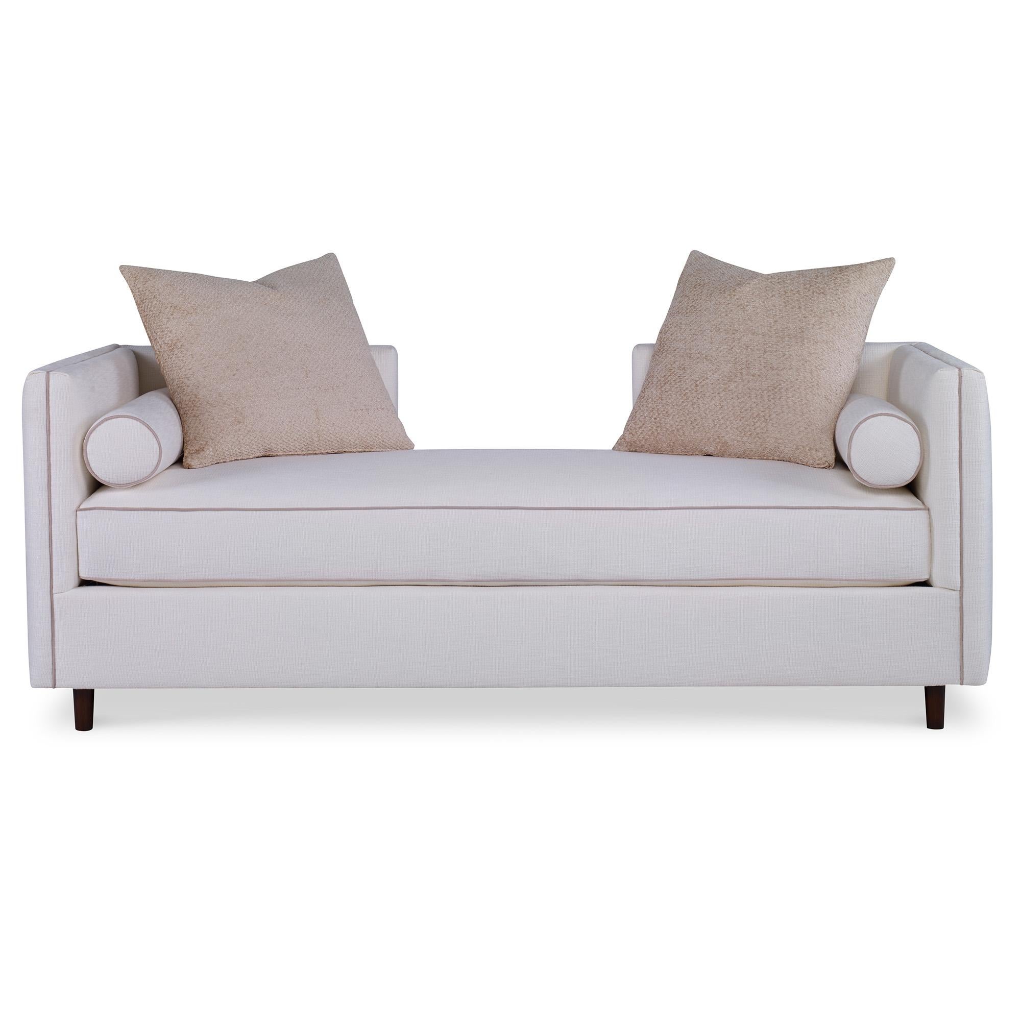 Andante Recamier in Cream by CuratedKravet For Sale at 1stDibs