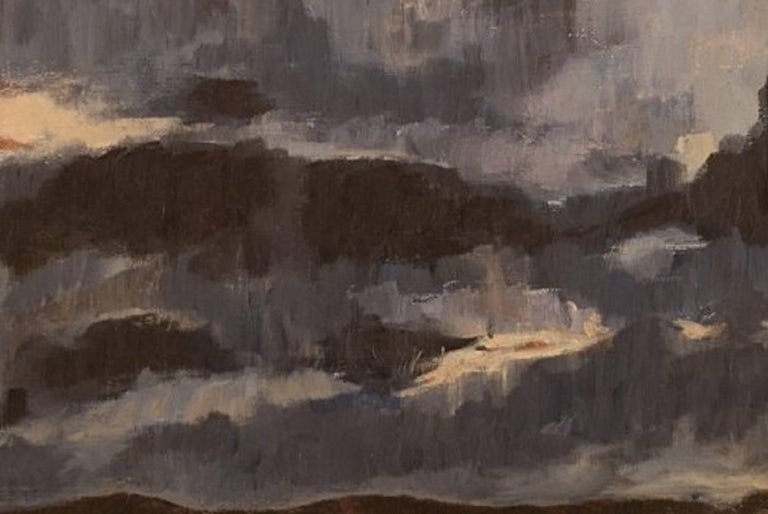 Anders Wallin, Swedish Artist, Swedish Landscape, 1972 at 1stDibs ...