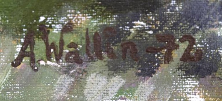 Anders Wallin, Swedish Artist, Swedish Landscape, 1972 at 1stDibs ...