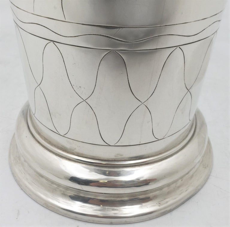 Anderson Swedish Silver 1938 Vase in Mid-Century Modern Style For Sale ...