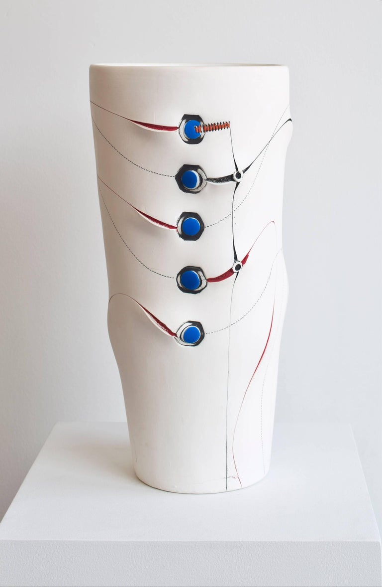 Andile Dyalvane - Scarified Vuyo Vase For Sale at 1stDibs
