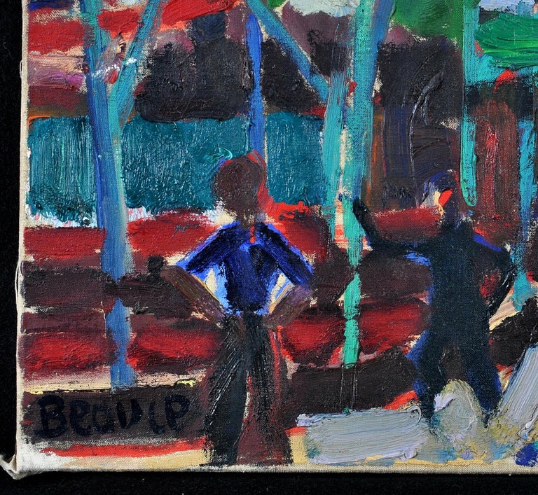 André Beaucé - At The Fairground - 1950's French Expressionist Mid ...