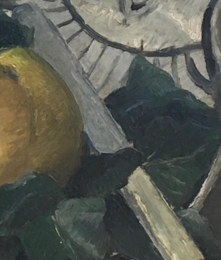André-Laurent Kunkler - Still life fruit earthenware knife For Sale at ...