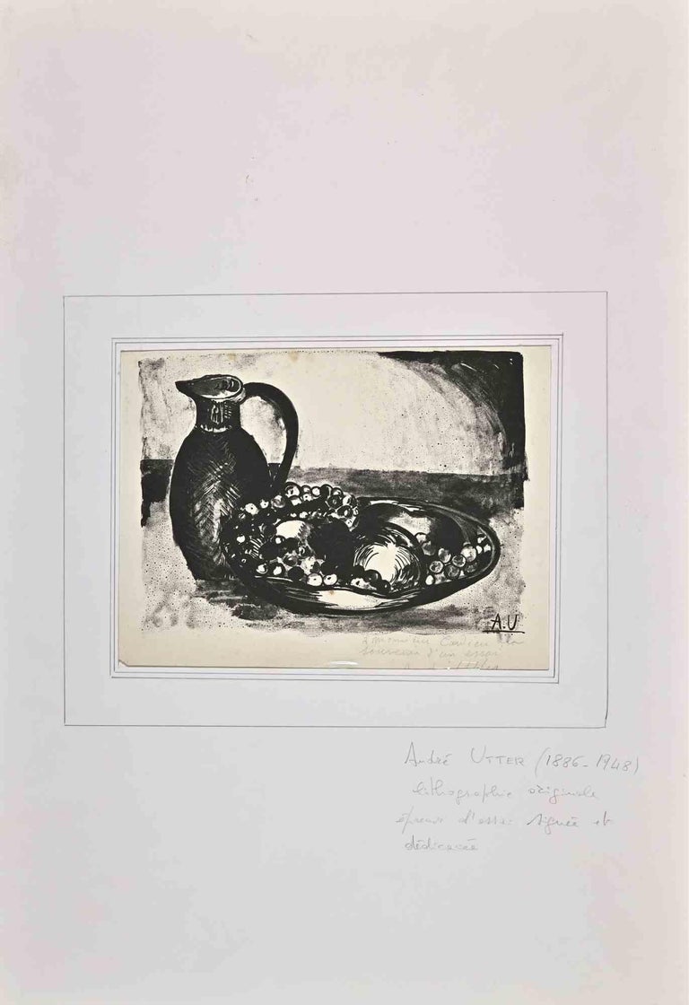 André Utter - Still Life - Lithograph by André Utter - Early 20th ...