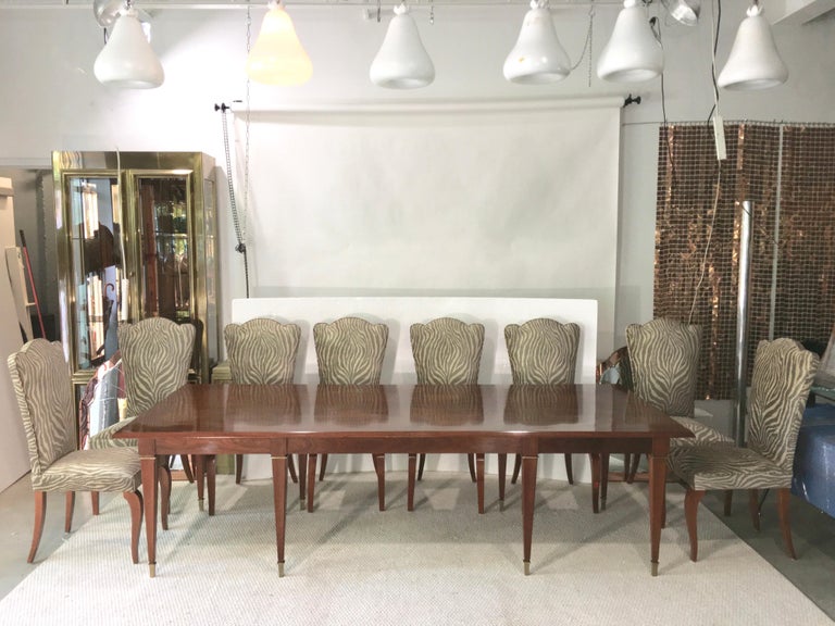 André Arbus Eight Legged Table For Sale at 1stDibs | 8 legged table