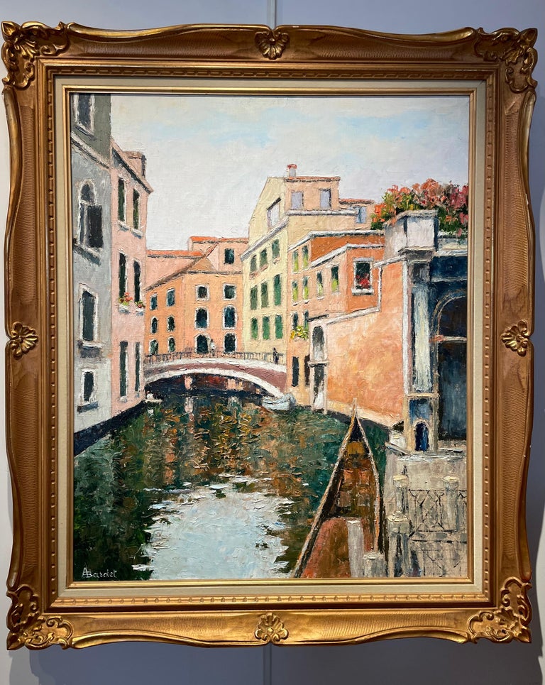 Andre Bardet - Canaletto á Venice For Sale at 1stDibs