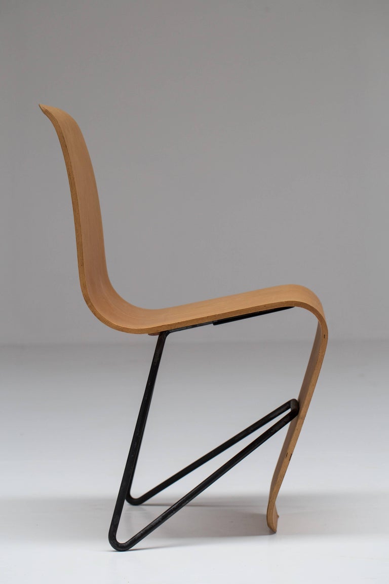 André Bloc Rare 'Bellevue' Chair at 1stDibs