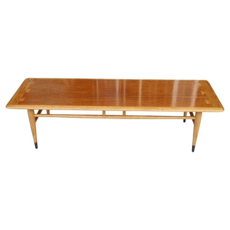Andre Bus for Lane Acclaim Mid-Century Walnut Coffee Table For Sale at ...