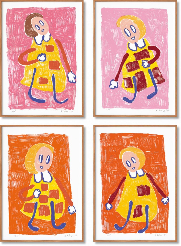 André Butzer - André Butzer. 6 Colour Screen Print ‘Untitled IV’, 2022 ...