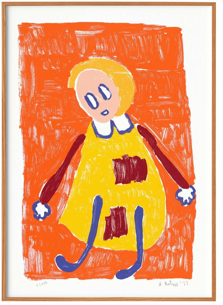 André Butzer - André Butzer. 6 Colour Screen Print ‘Untitled IV’, 2022 ...