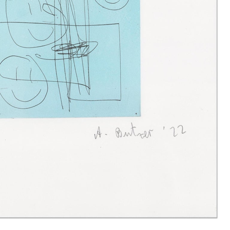 André Butzer - André Butzer, Pastrami - Signed Print, Etching, Abstract ...