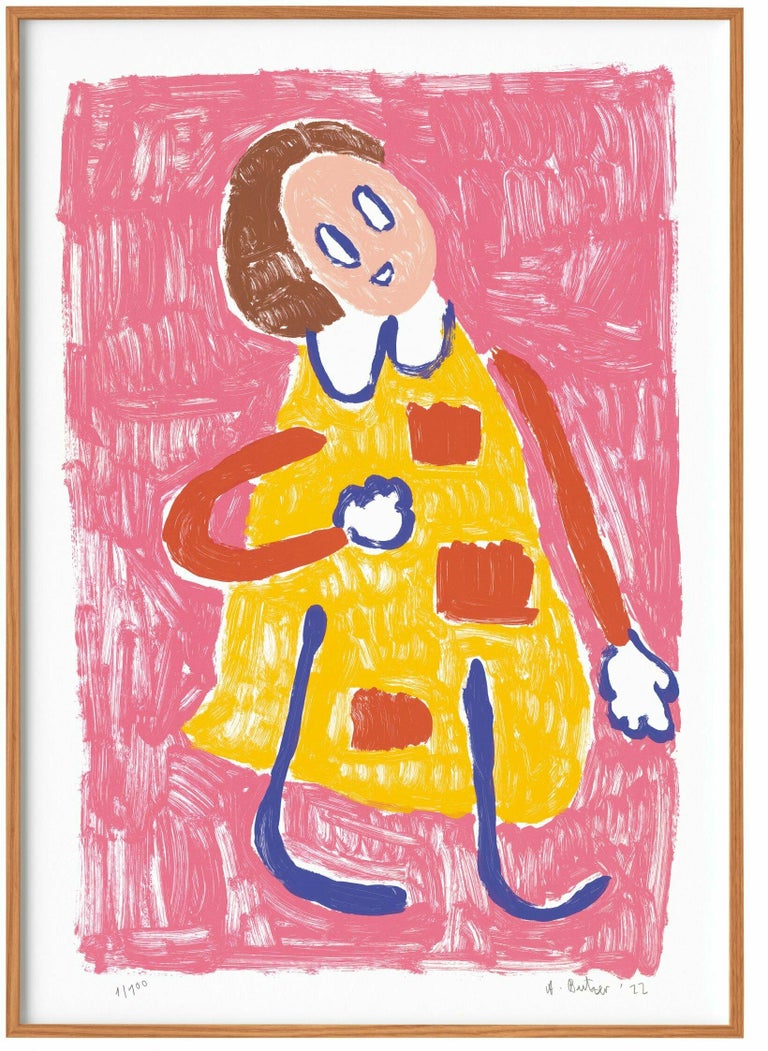 André Butzer - André Butzer. 6 Colour Screen Print ‘Untitled I’, 2022 ...