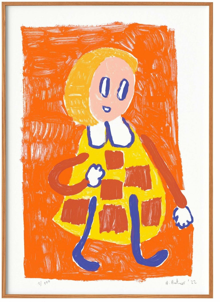 André Butzer - André Butzer. 6 Colour Screen Print ‘Untitled III’, 2022 ...