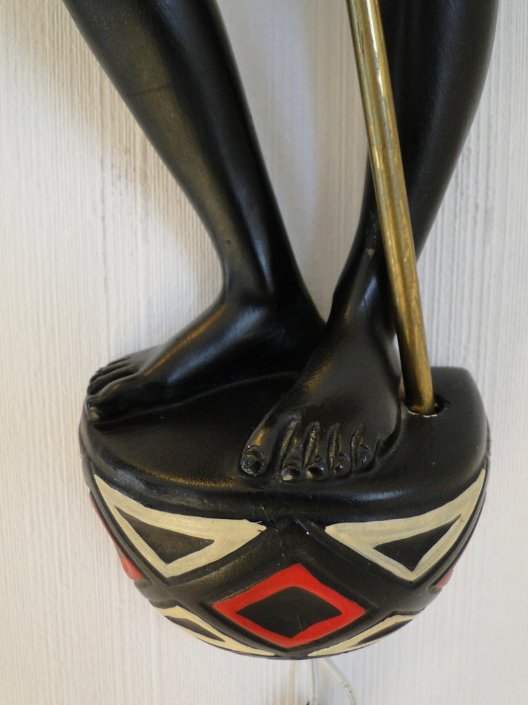 Andre Carli Pair French Vintage Sconces Wall Lamp France Plaster ...