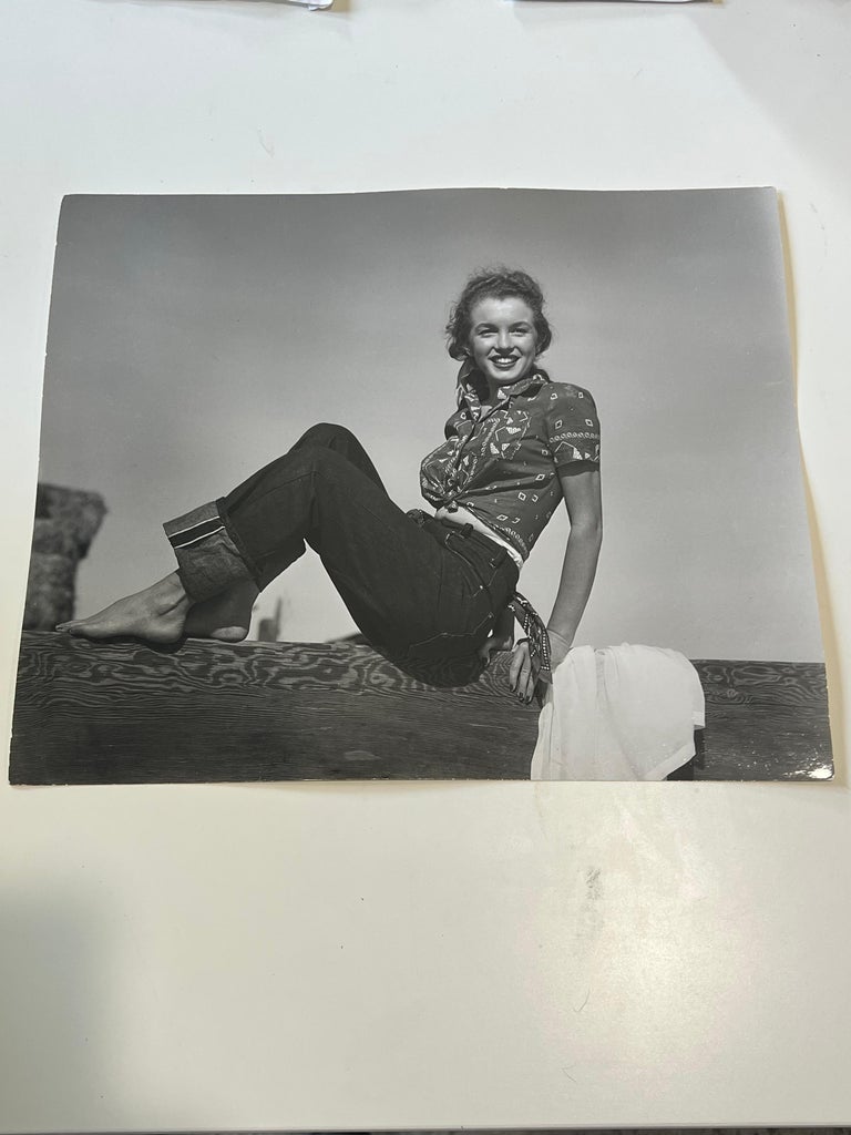 Andre de Dienes - Marilyn Monroe By Andre de Dienes For Sale at 1stDibs