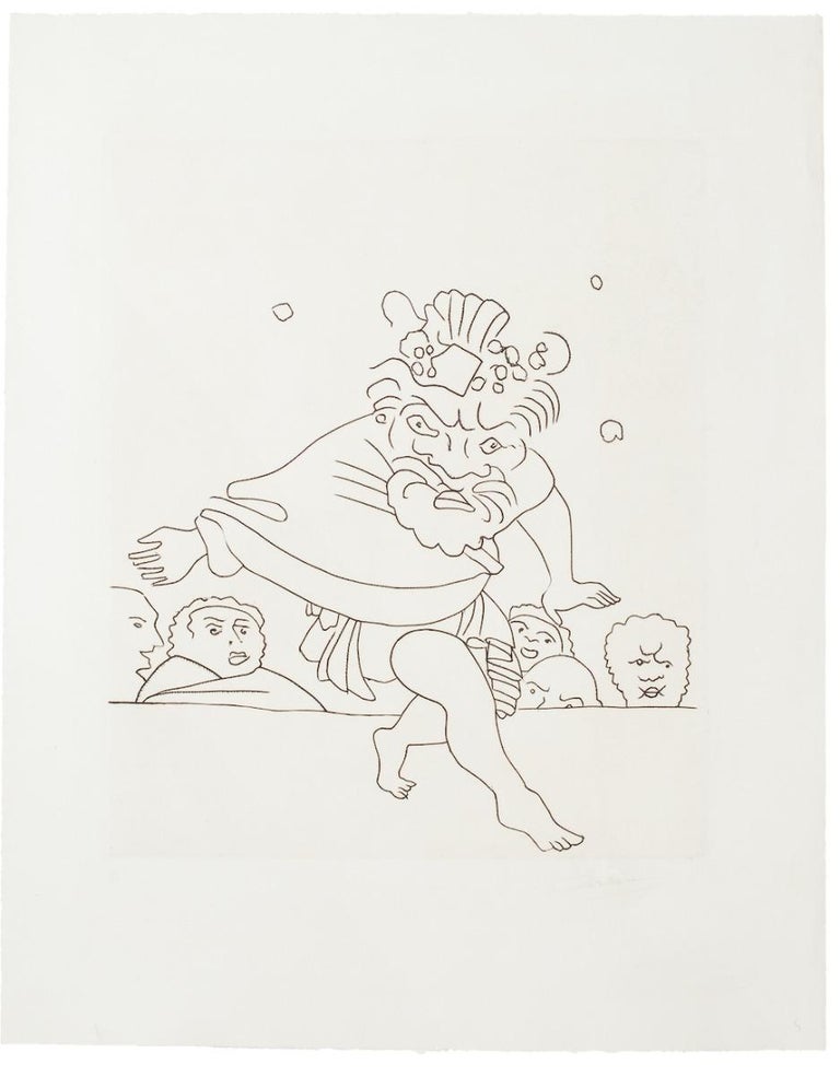 André Derain - Dance - Original Etching by André Derain - Early 20th ...