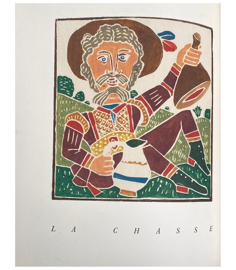 Couleur originale WDCT Skira 1943 d'après Derain En vente sur 1stDibs