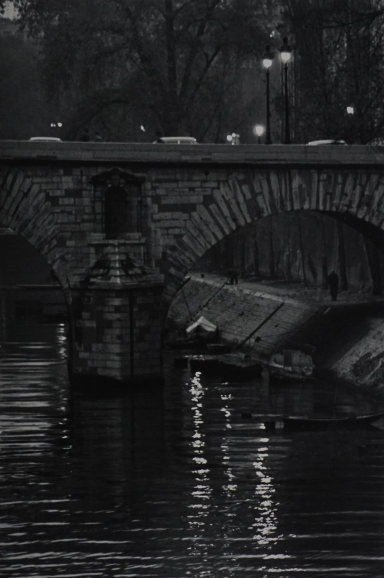 Andre Kertesz - Pont Marie at Night, Paris For Sale at 1stDibs