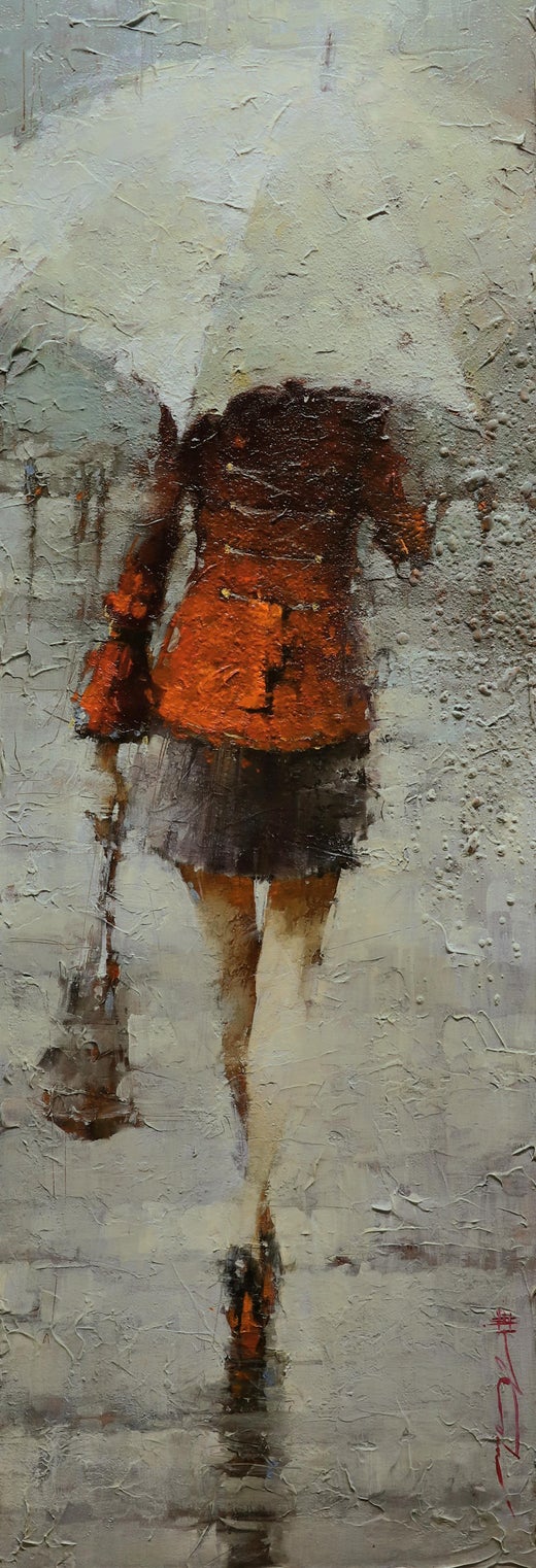 Andre Kohn - Andre Kohn. "Sisters, series #11" Original Modern ...
