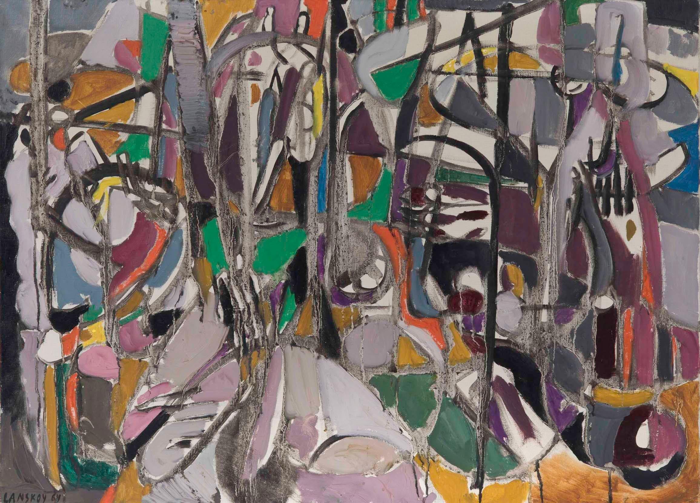 André Lanskoy - André Lanskoy - Composition - Mourlot Lithographic ...