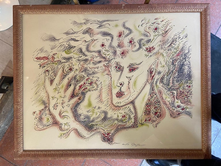 André Masson, Femme II, 1975, Lithograph For Sale at 1stDibs