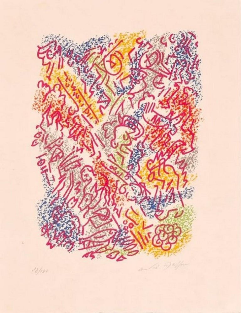 André Masson - A Chalk Star For Sale at 1stDibs
